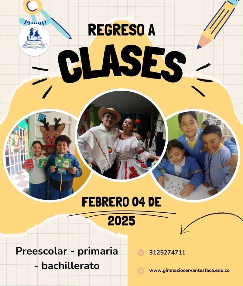 Regreso a Clases 2025 | Gimnasio Cervantes